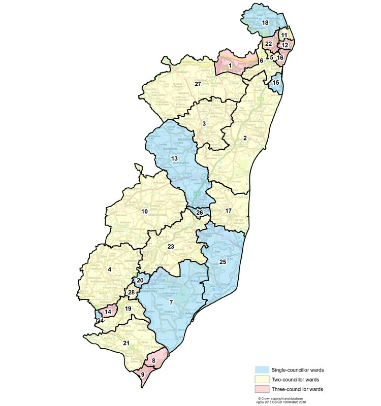 Have your say on ward boundaries for Suffolk’s newest two councils ...