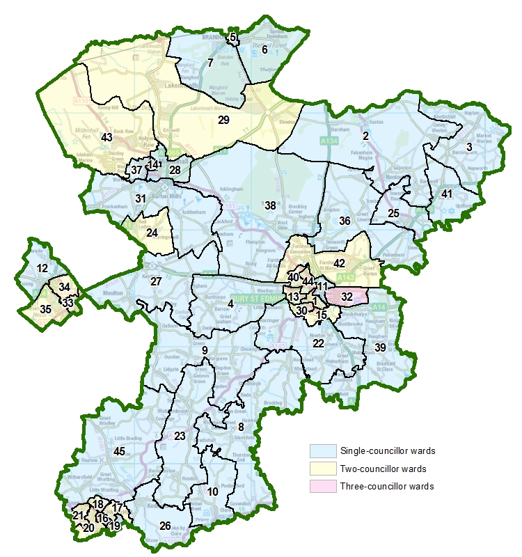 Have your say on ward boundaries for Suffolk’s newest two councils ...